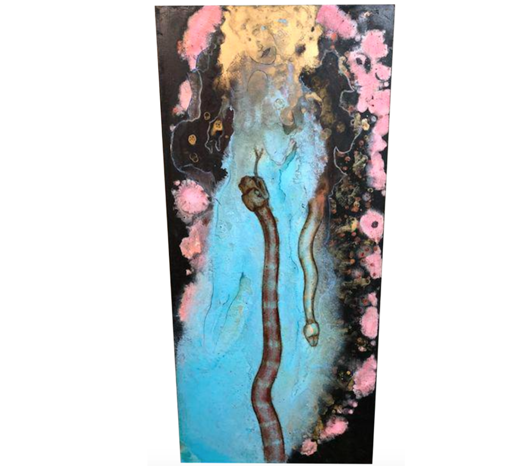 Original Painting on Board "Black Madona" by Maria Nikl - Design Plus ...