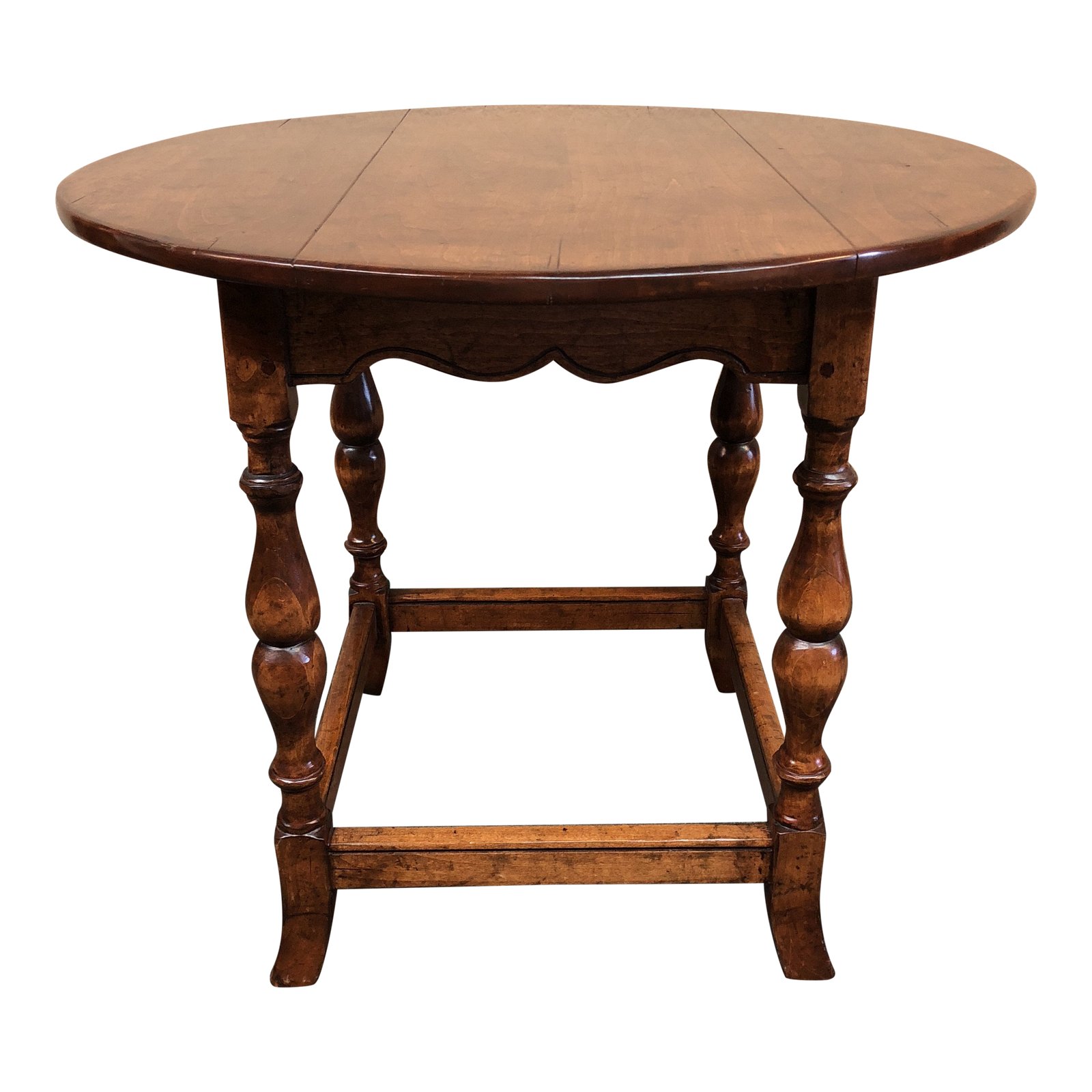 Traditional Round Side Table - Design Plus Gallery