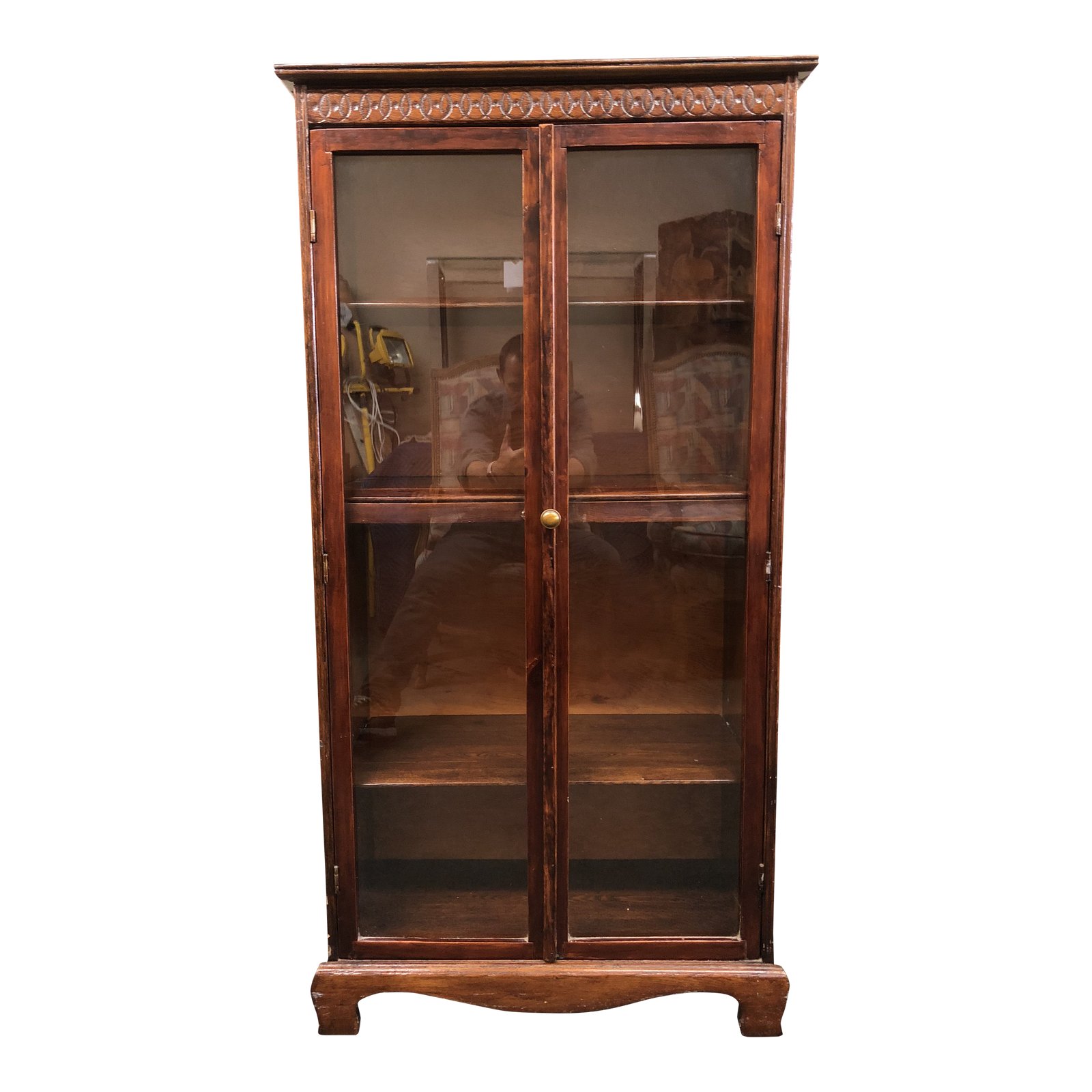 Glass Front Bookcase - Design Plus Gallery