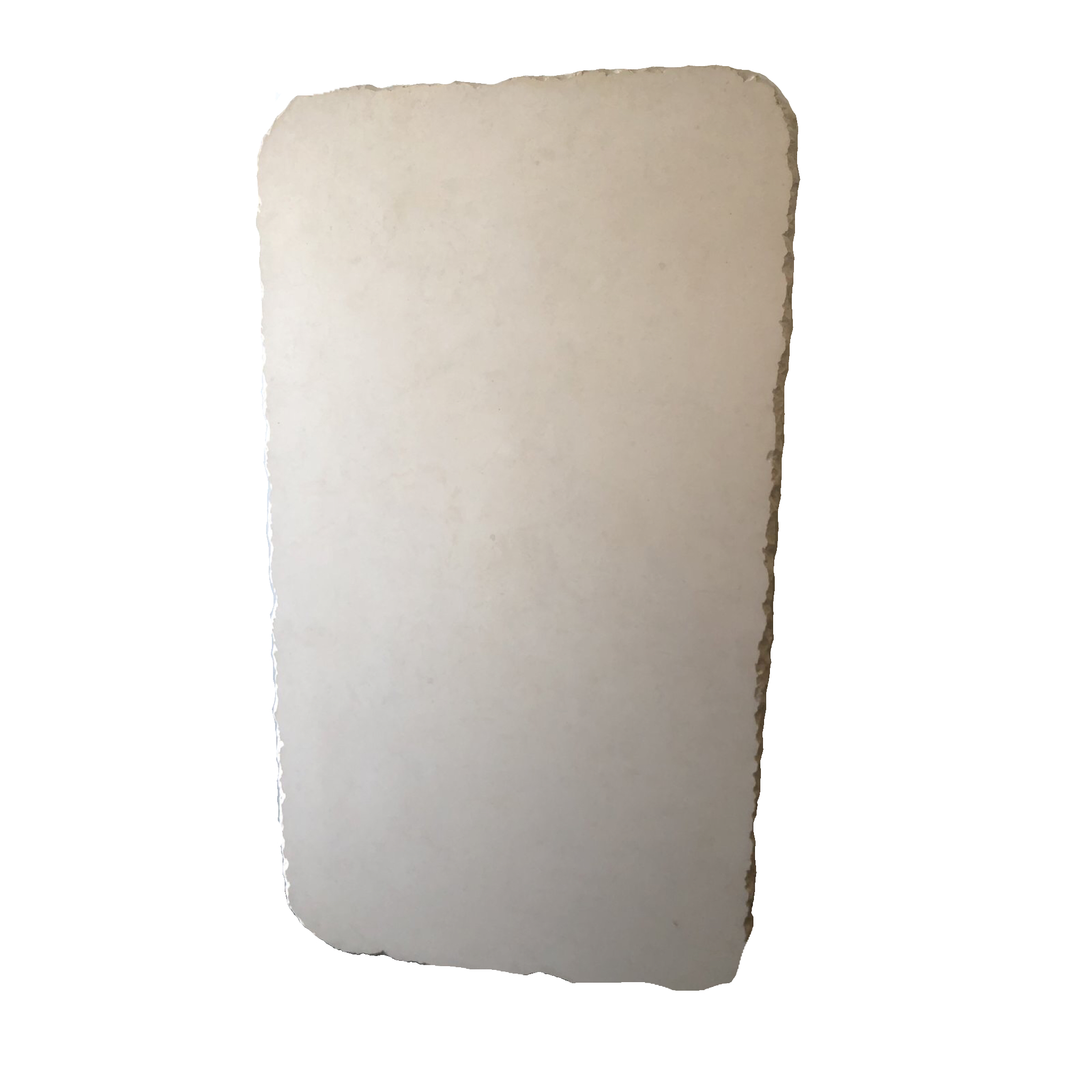 Custom Rough Edge Limestone Table Top Only | Design Plus Gallery