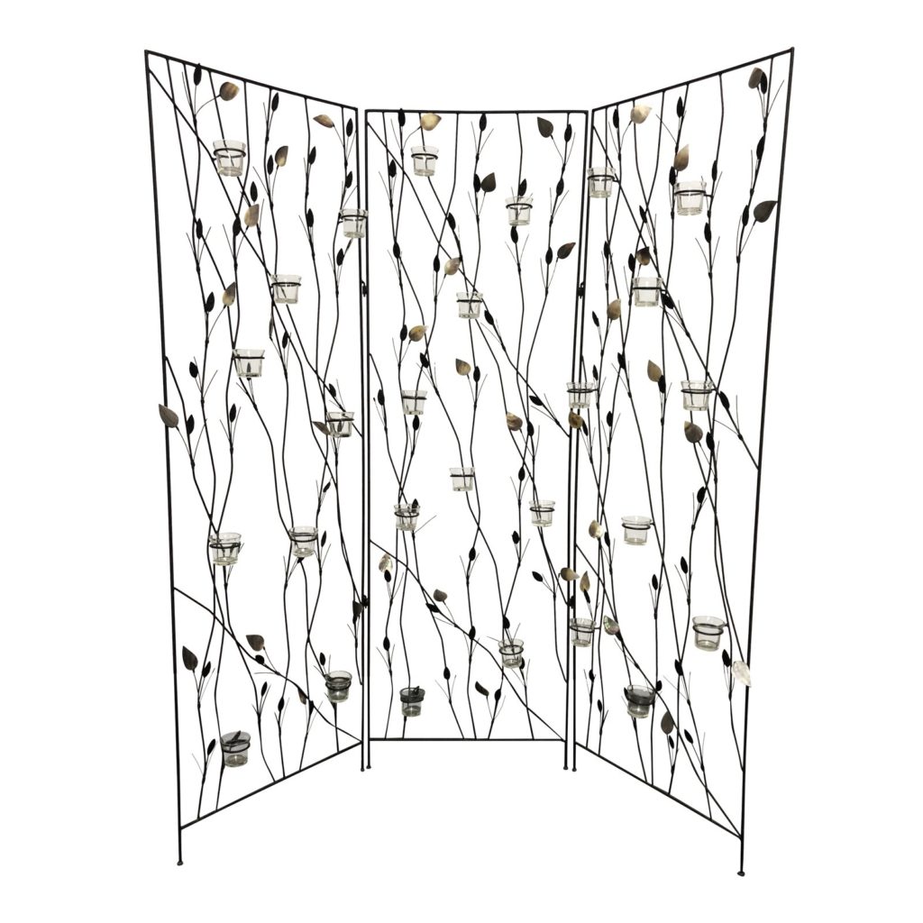 Three Panel Floating Candle Wall Divider | Design Plus Gallery