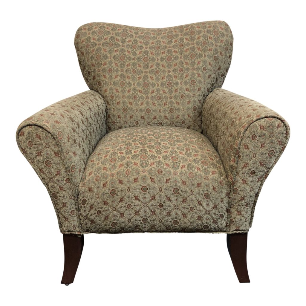 Custom Upholstered Arm Chair - Design Plus Gallery