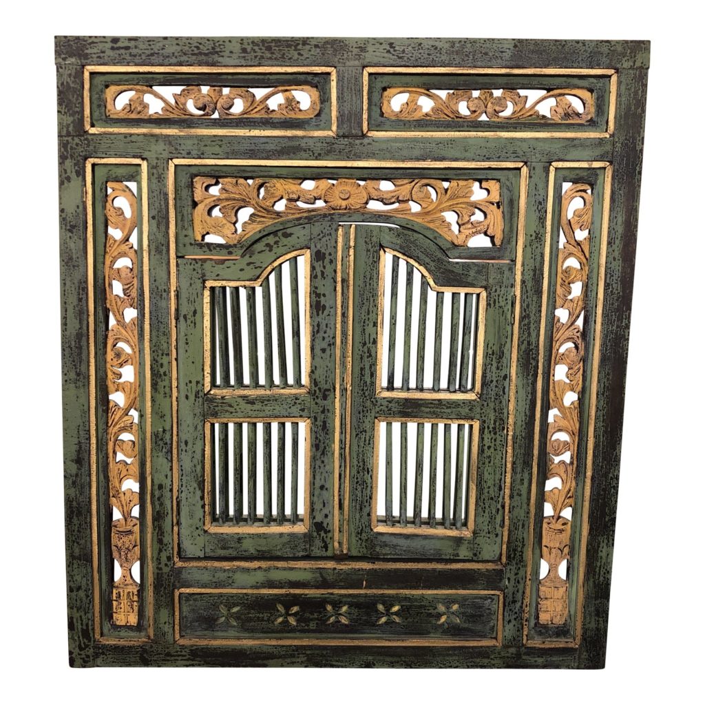 Vintage Style Garden Gate Wall Mirror | Design Plus Gallery