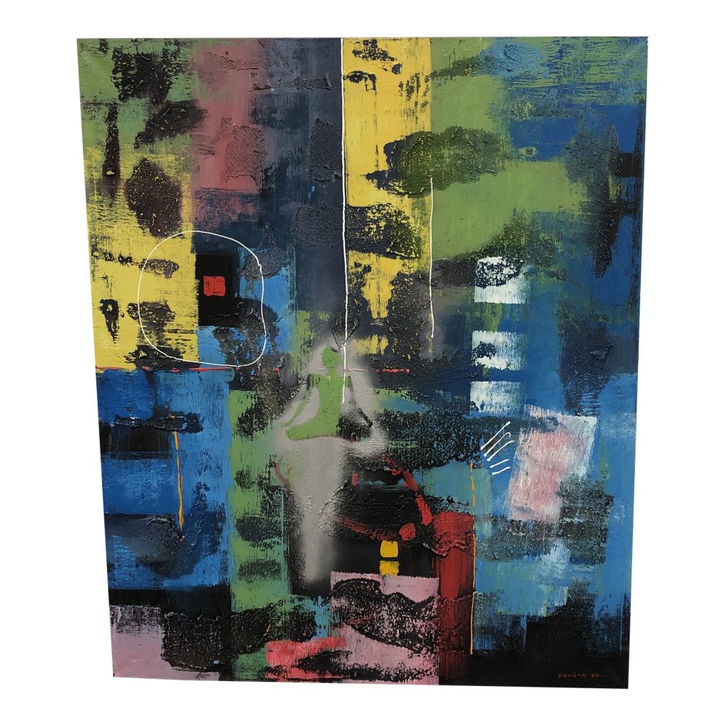 Original Oil on Canvas: Artist: Koming - Design Plus Gallery