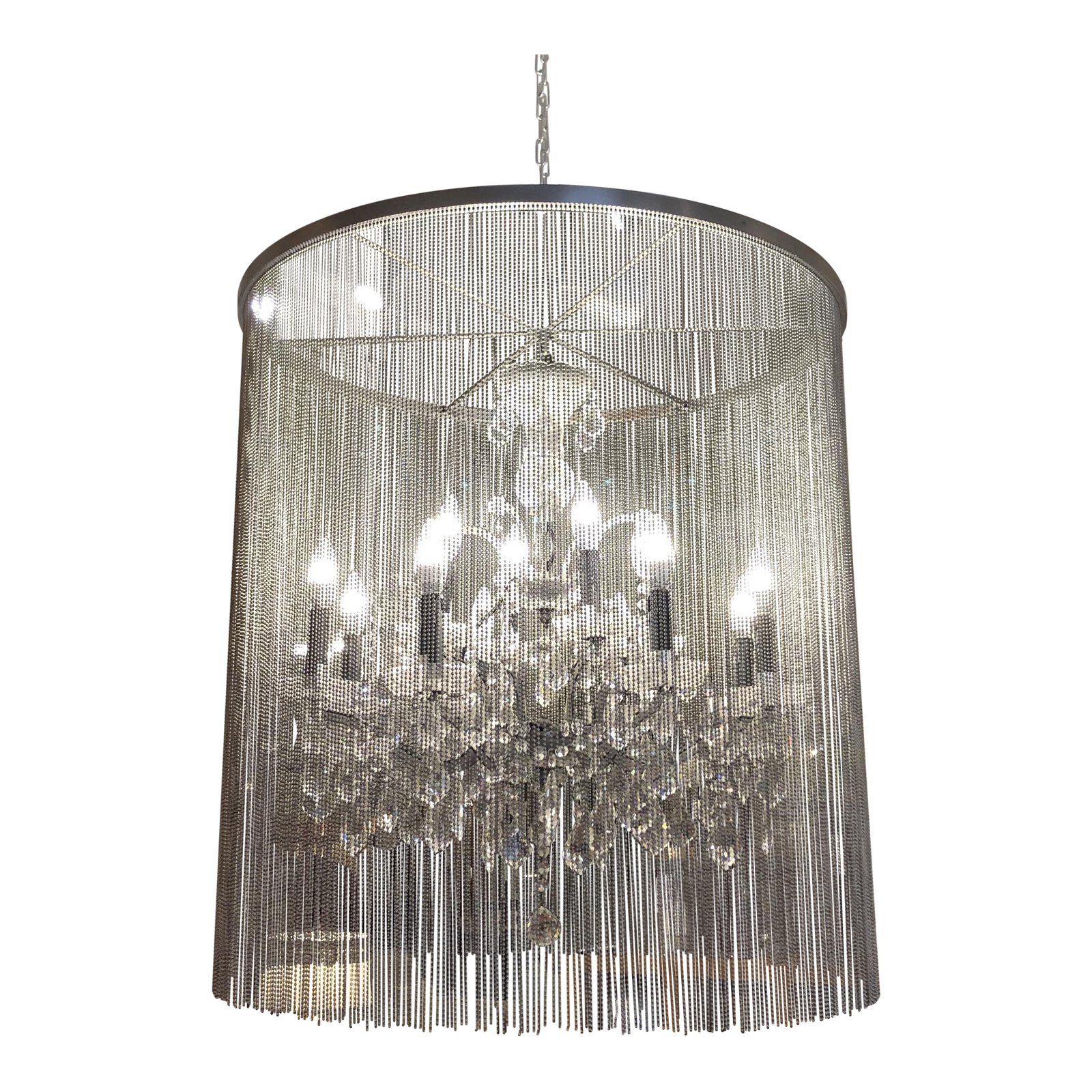 Gatsby Luminaires Vaille Crystal 12-Light Chandelier. Original Price ...