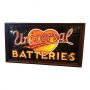 Vintage Universal Batteries Light Up Sign - Design Plus Gallery