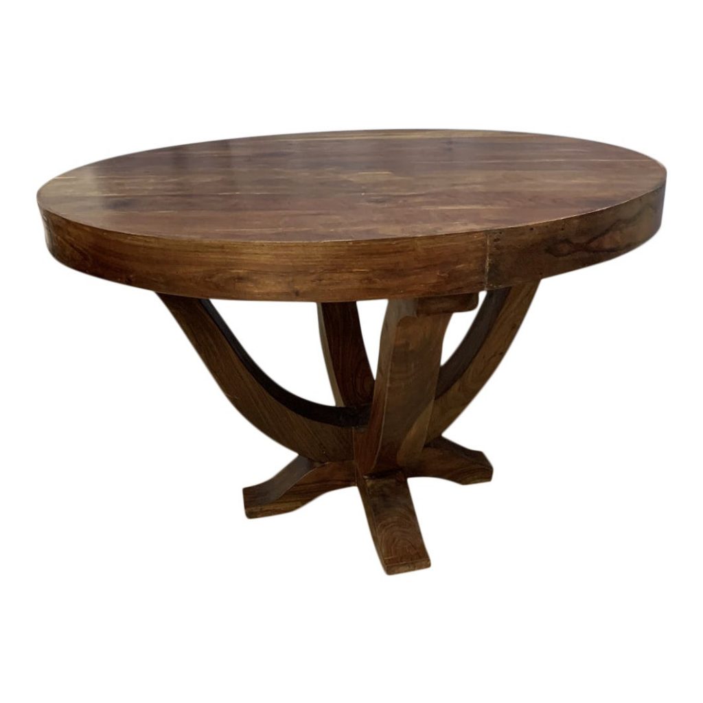 Indonesian Style Round Table - Design Plus Gallery