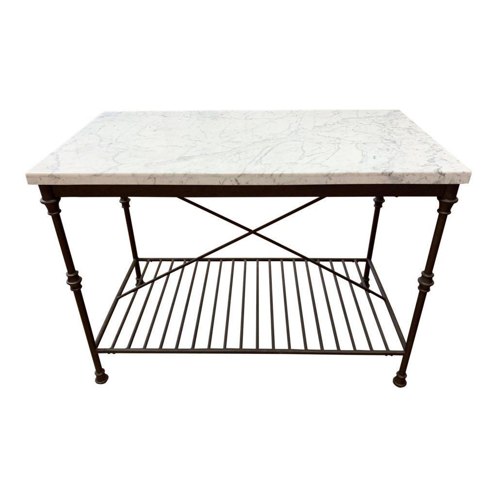 Birch Lane Castille Marble Prep Table. Original Price: $555 - Design ...
