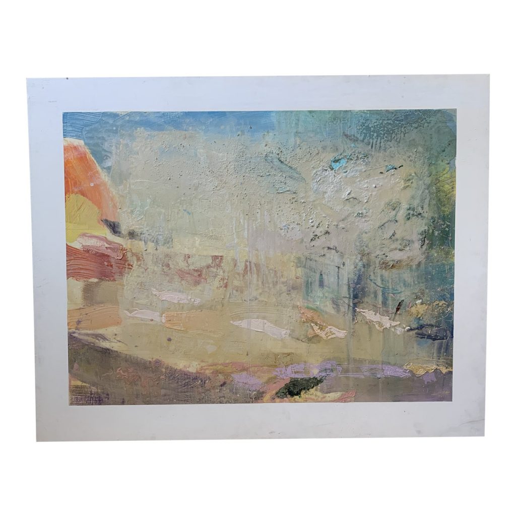 Original Painting by Robert Minuzzo "Untitled #82" Signed 1985 - Design ...