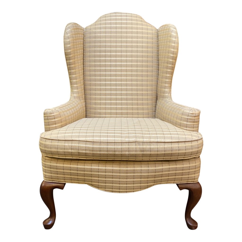Hekman Woodmark Sumner Wingback Chair - Design Plus Gallery