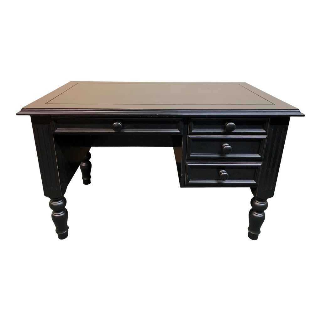 Ballard Designs Traditional 3 Drawer Writing Desk - Design Plus Gallery