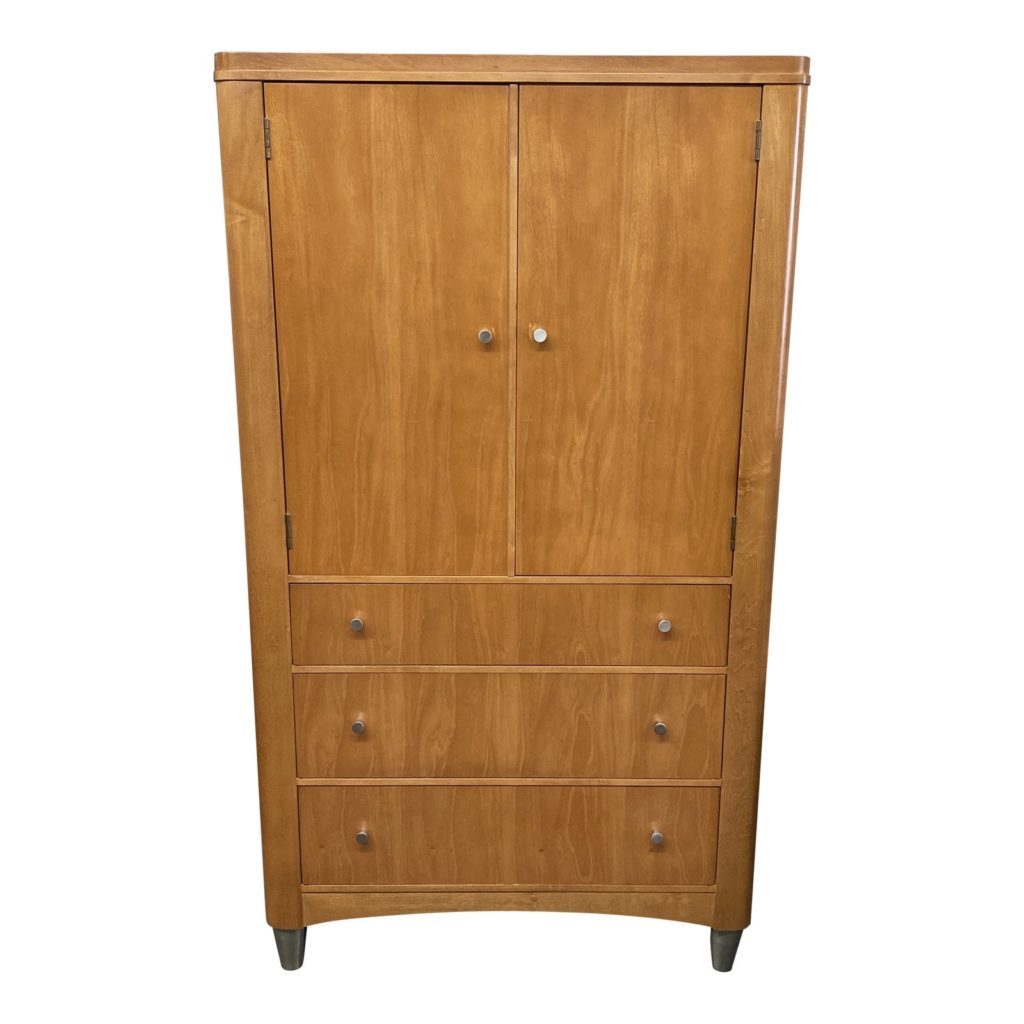 Ethan Allen Radius Maple Clothing Armoire. Original Price: $2,000 ...