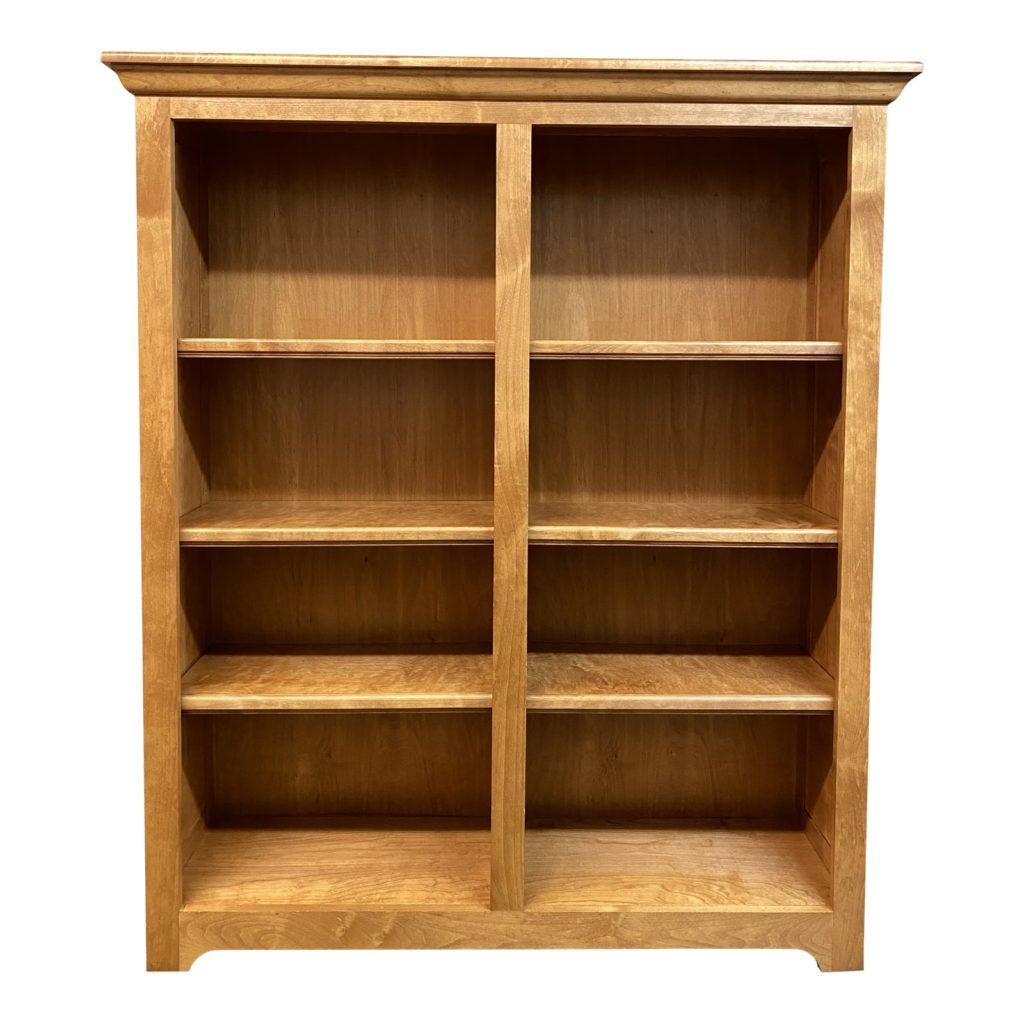 Stuart David Furniture Solid Wood Bookshelf + Adjustable Shelves ...