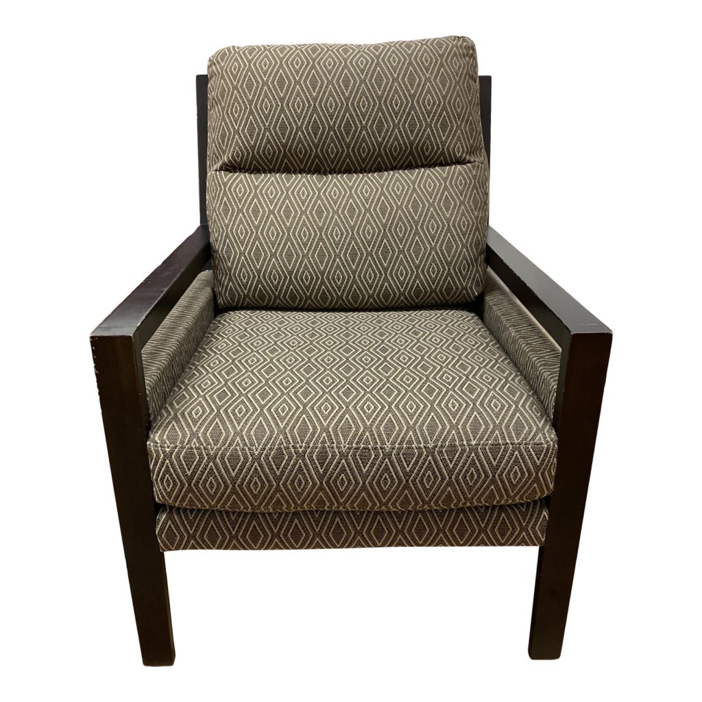 Contemporary Upholstered Arm Chair - Design Plus Gallery