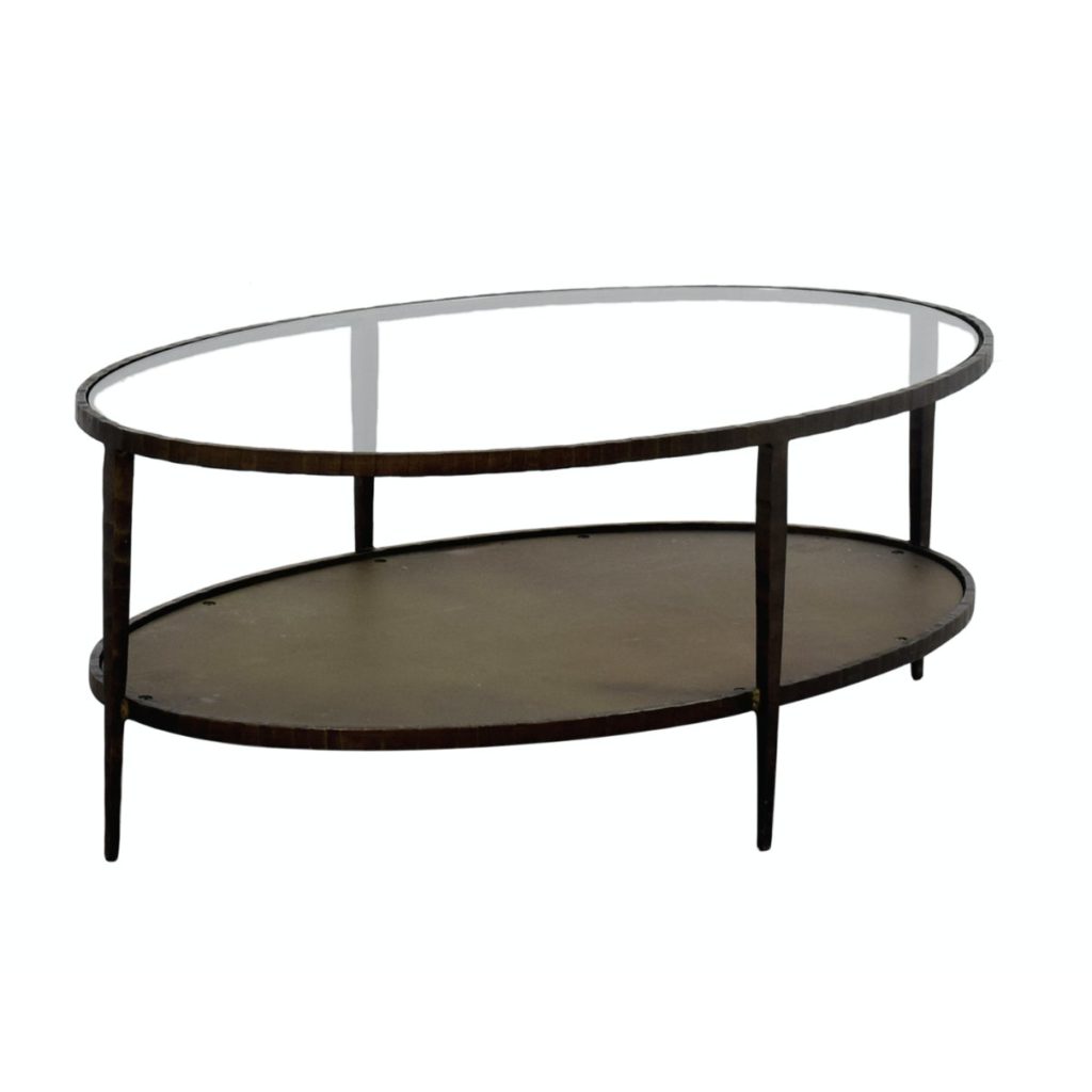 Crate & Barrel Clairemont Oval Coffee Table. Original Price: $699 ...