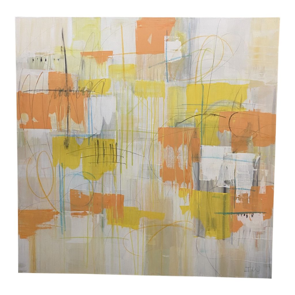 Isabel Wyatt "Monarch", an Original Painting - Design Plus Gallery