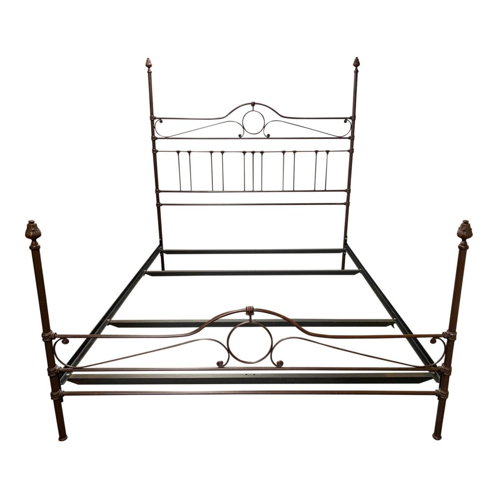California King Custom Cast Metal Bed Frame - Design Plus Gallery