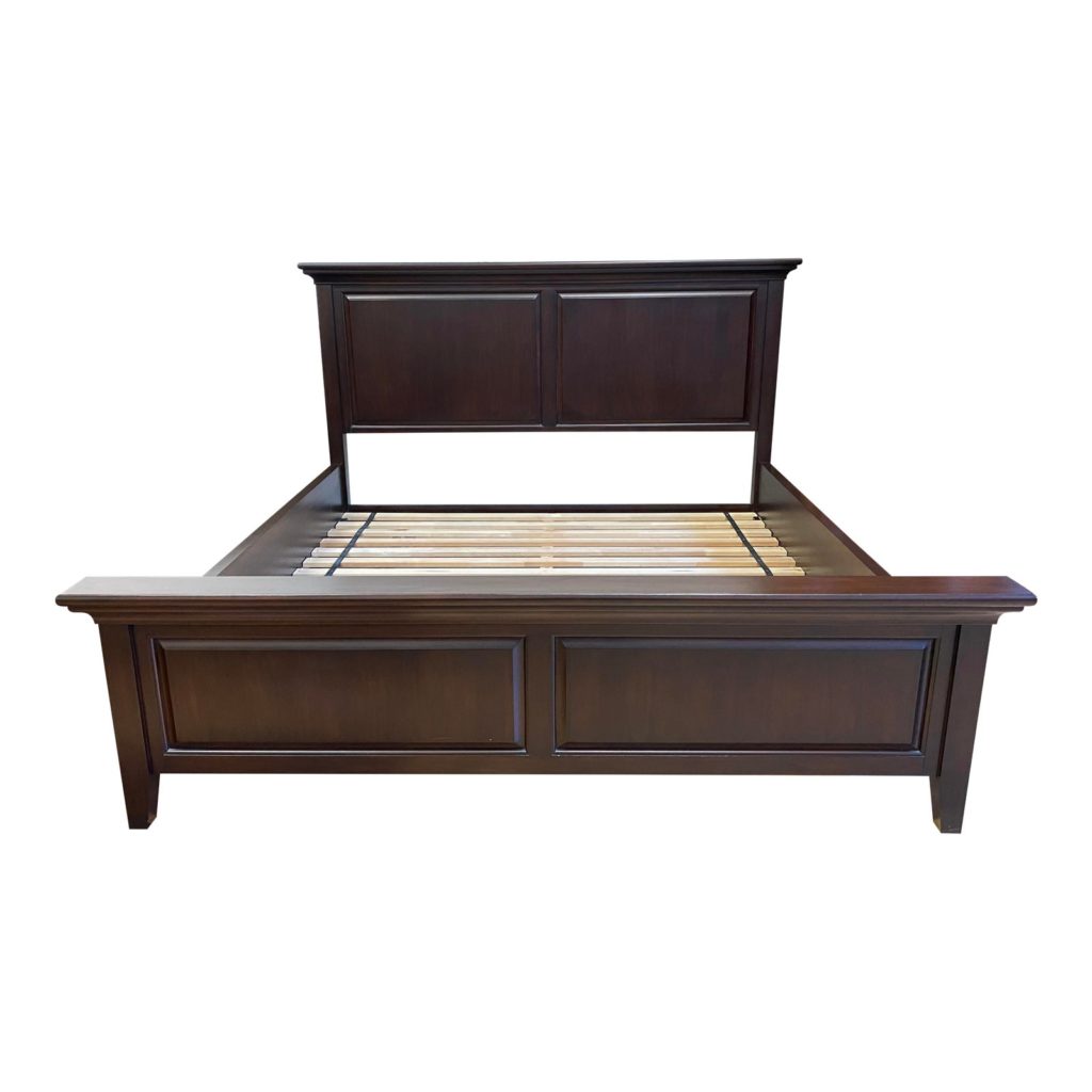 Eastern King Size Custom Design Wood Bed Frame - Design Plus Gallery