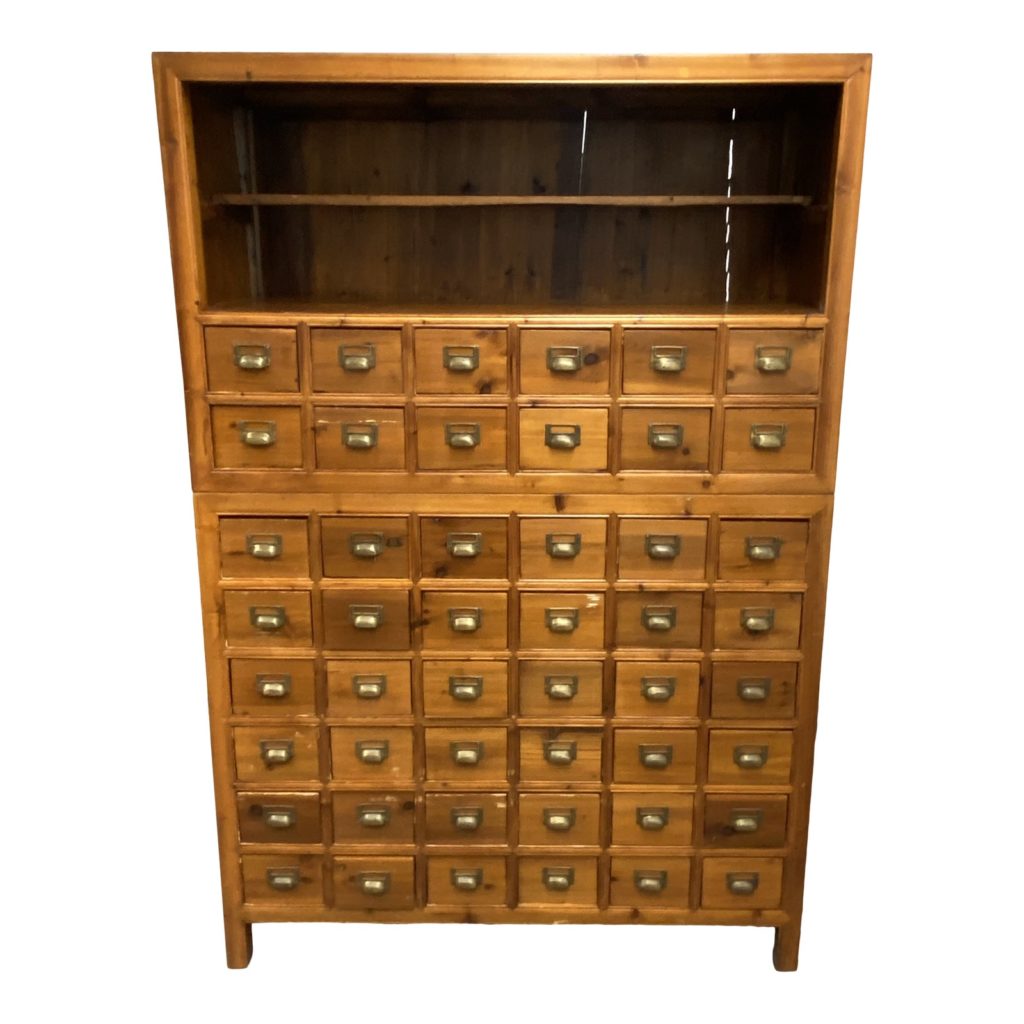 mid-20th-century-chinese-medicine-library-48-drawer-stacked-two-piece ...