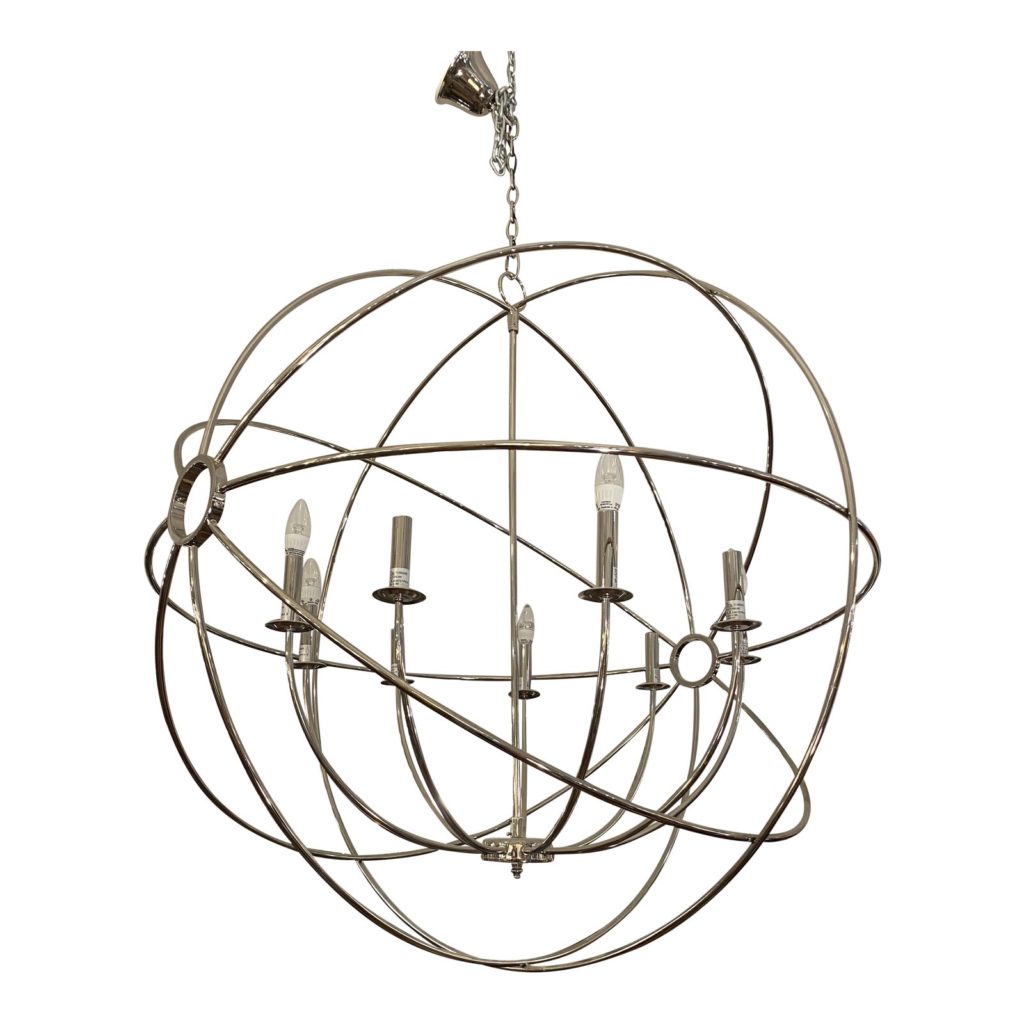 Restoration Hardware Timothy Oulton Foucault's Orb Chandelier. Original ...