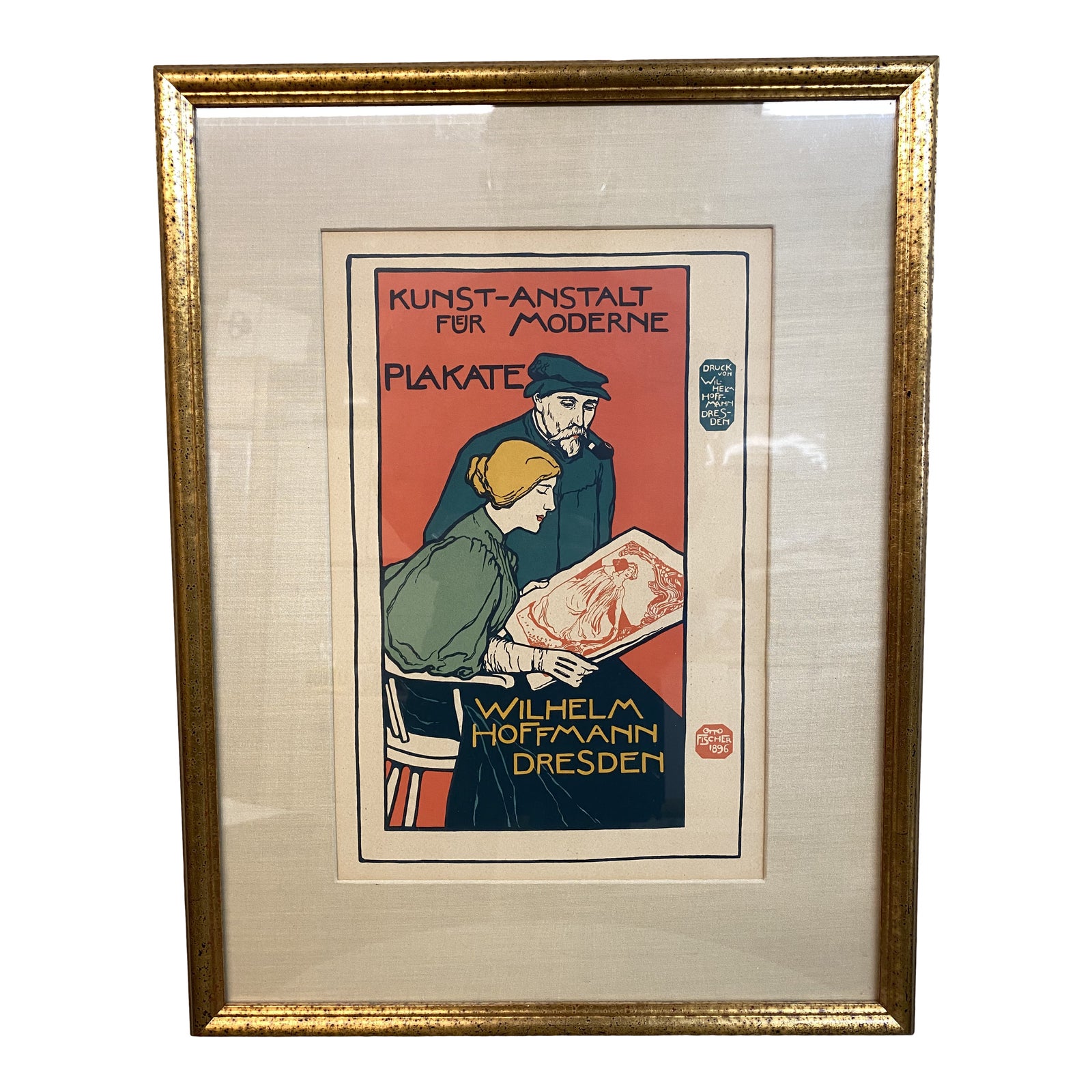 Otto Fischer Affiche Artistique Poster - Design Plus Gallery