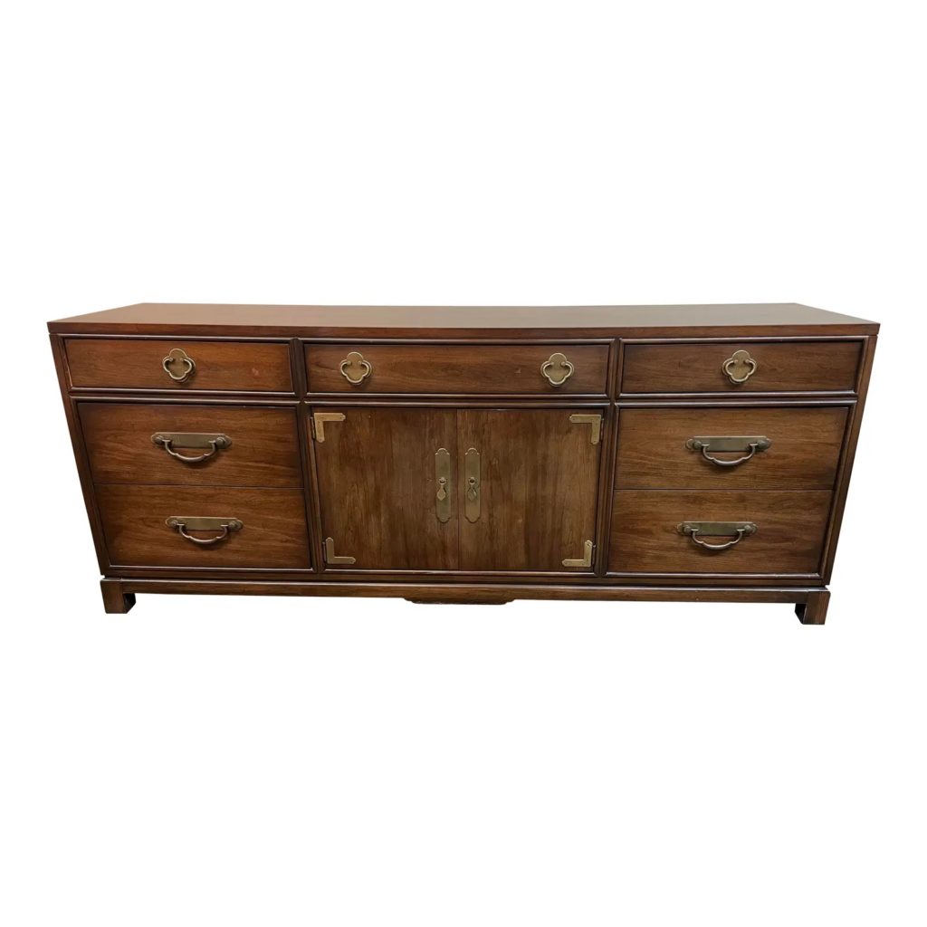 Mid 20th Century National of Mt. Airy Mandarin Dresser - Design Plus ...