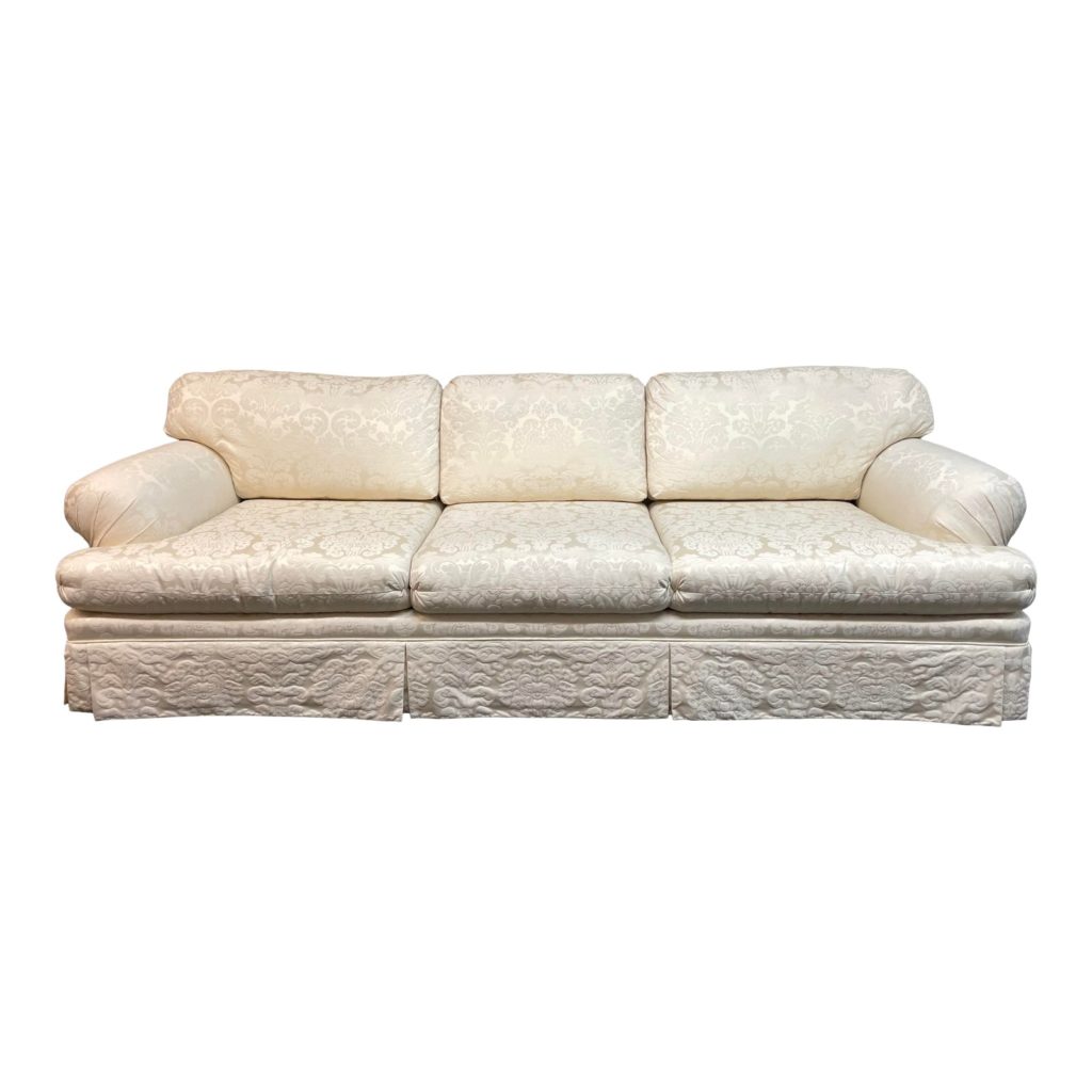 Moorea Damask Formal Sofa - Design Plus Gallery