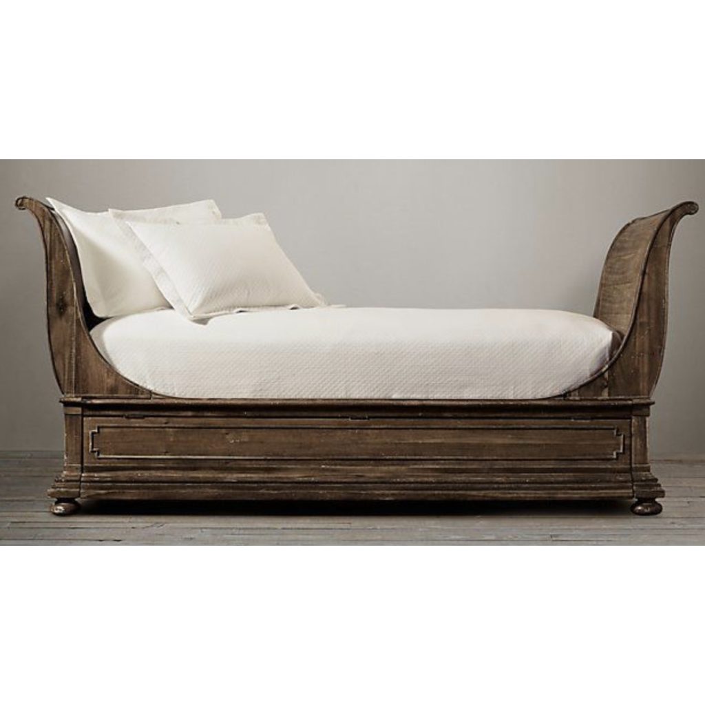 Restoration Hardware St. James Sleigh Daybed. Original Price: $3,195 ...