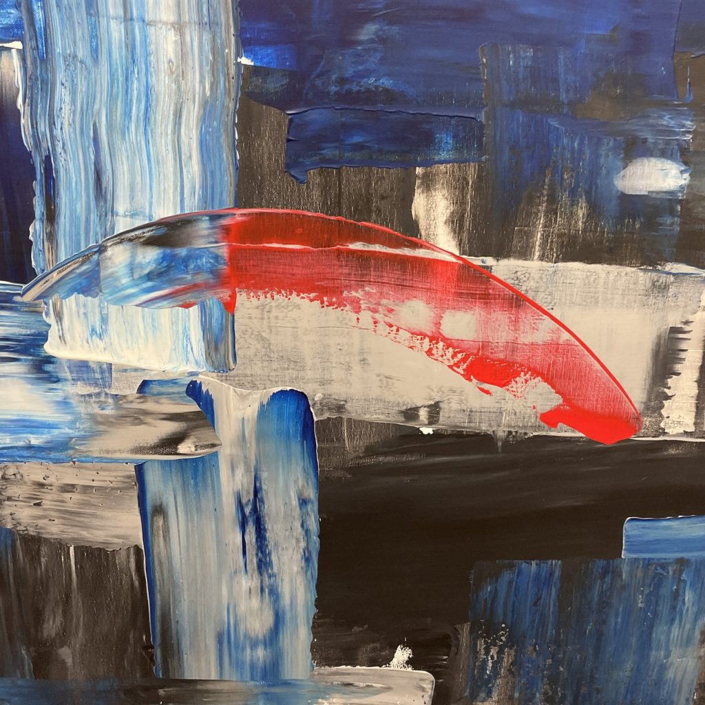 Original Abstract Contemporary Painting + Signed CoCo - Design Plus Gallery