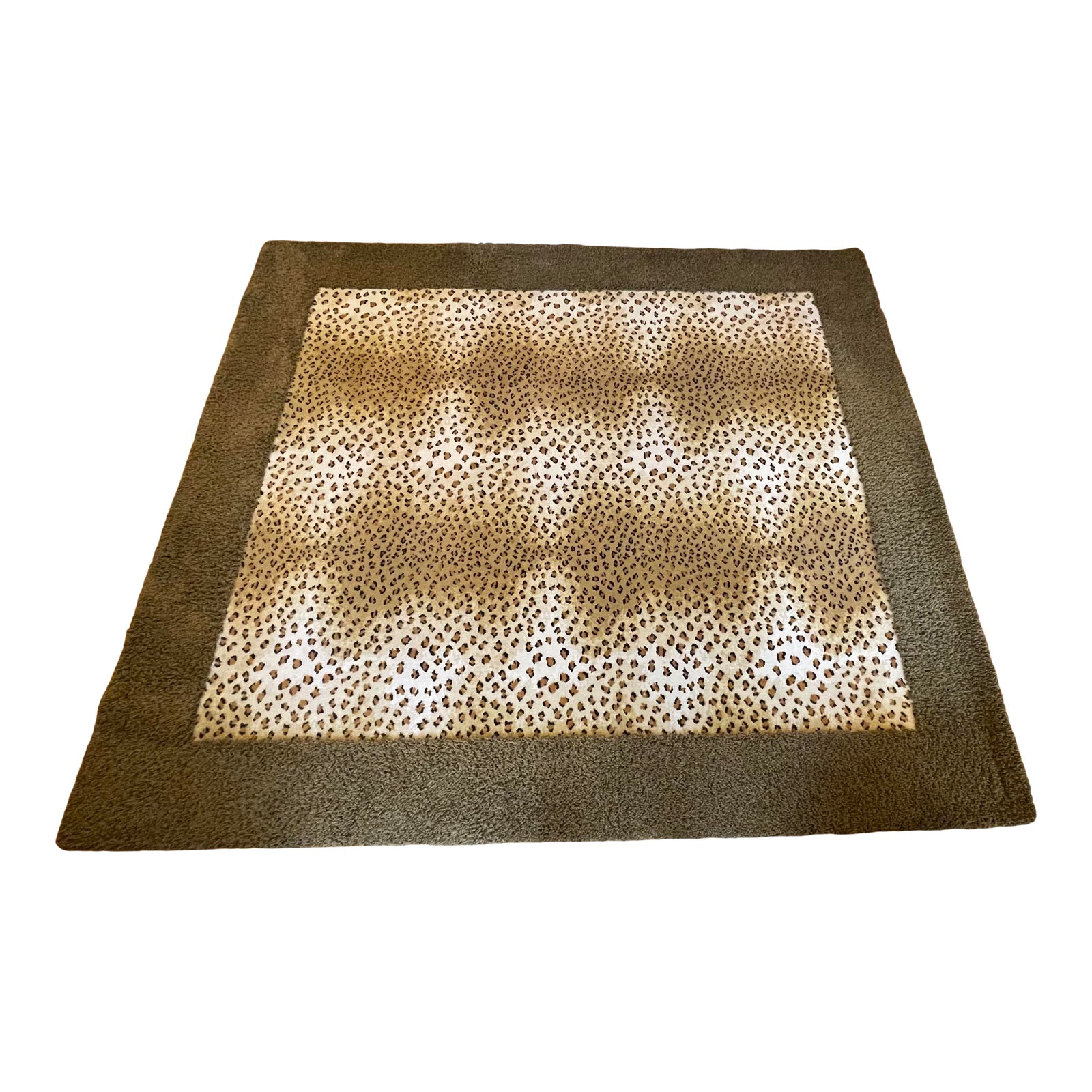 9ft6in-x-10ft5in-custom-leopard-shag-rug-9050 - Design Plus Gallery
