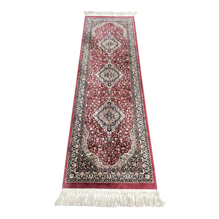 Vintage Marcella Fine Rugs Runner, Made in Belgium - Design Plus Gallery