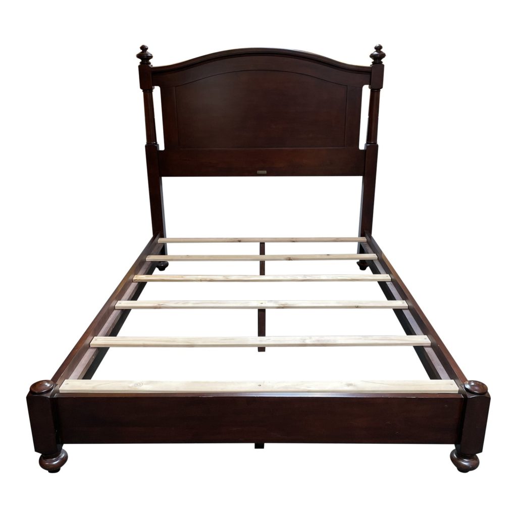 Queen Size Restoration Hardware Bed Frame - Design Plus Gallery