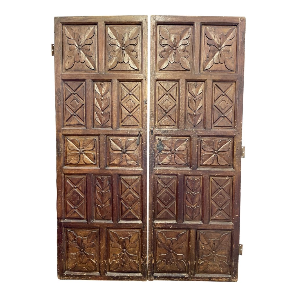 18th Century Venezuelan Colonial Wood + Iron Doors - Design Plus Gallery