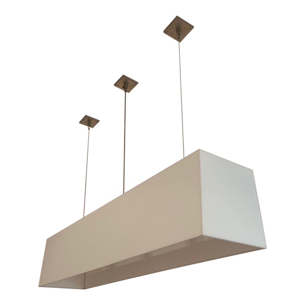 Contemporary Rectangular Light Shade Pendant - Design Plus Gallery