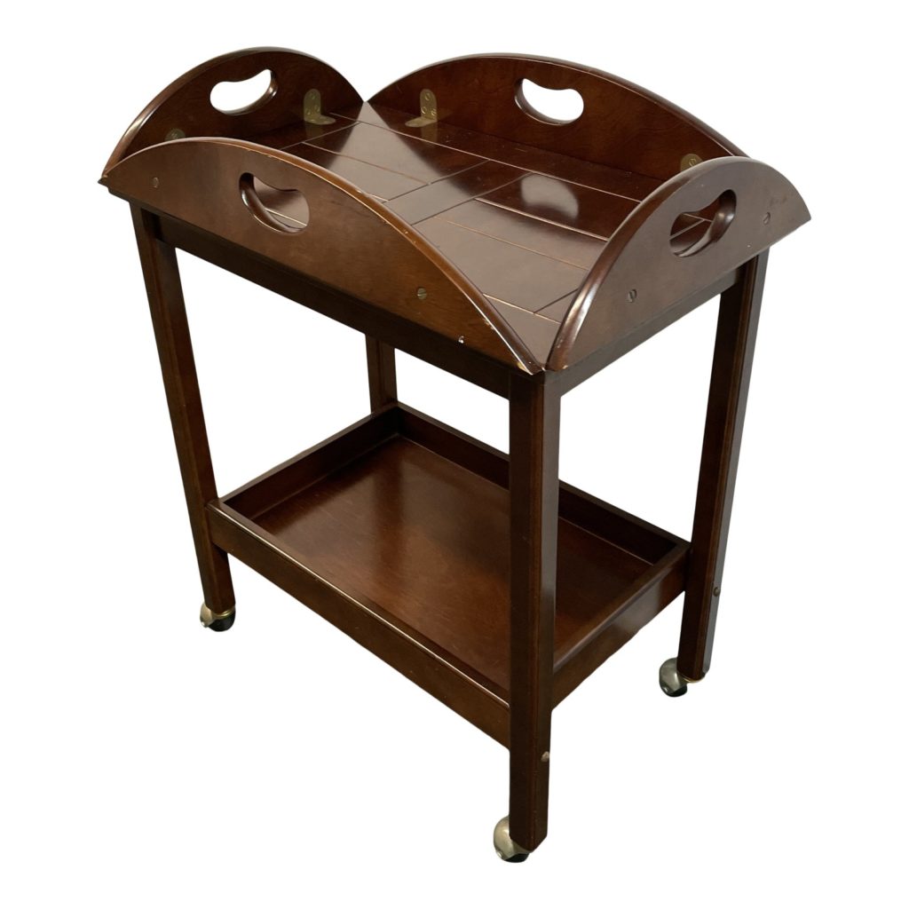 Bombay Company Butler Tray Table/Cart on Casters - Design Plus Gallery