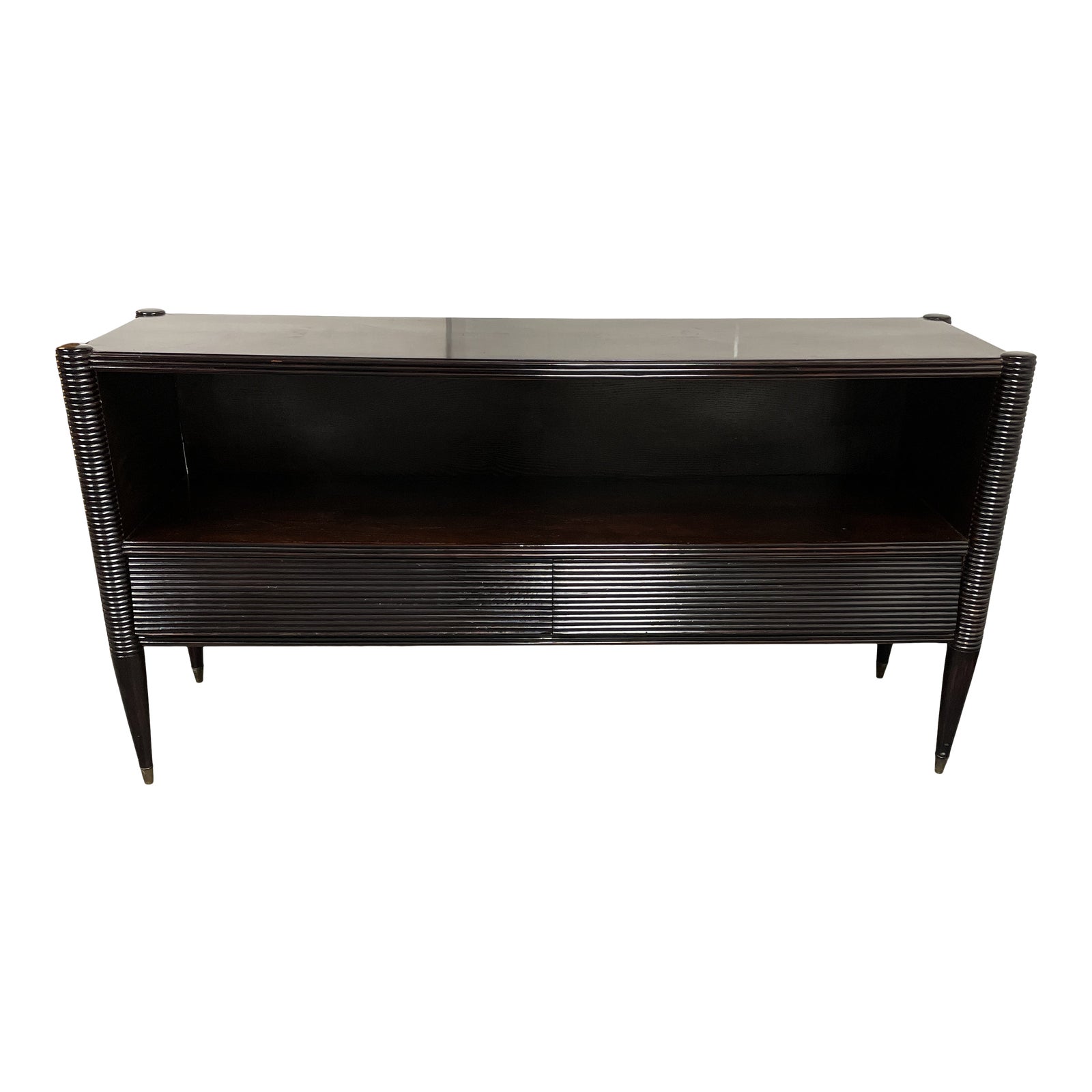 Custom Design Reeded Open Console. Original Price: $10,658 - Design ...