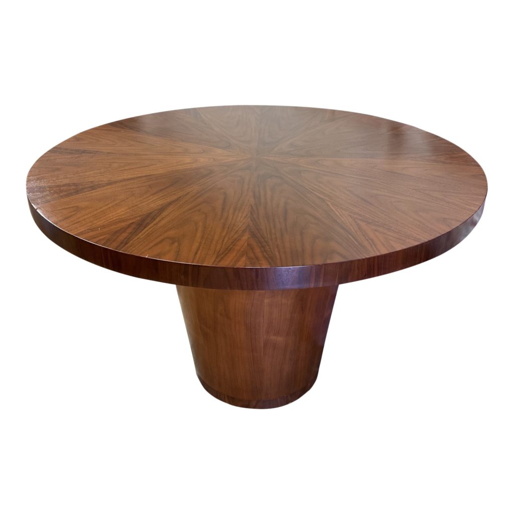 Crate & Barrel Round Wood Dining Table. Original Price: $1,800 - Design ...