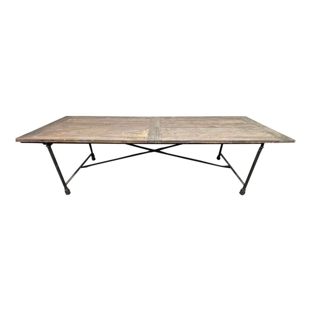 Restoration Hardware Flatiron Rectangular Dining Table. Original Price ...