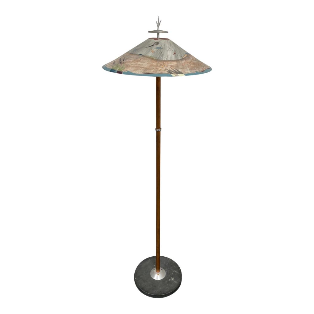 Hand Painted Post Modern Floor Lamp | Design Plus Gallery
