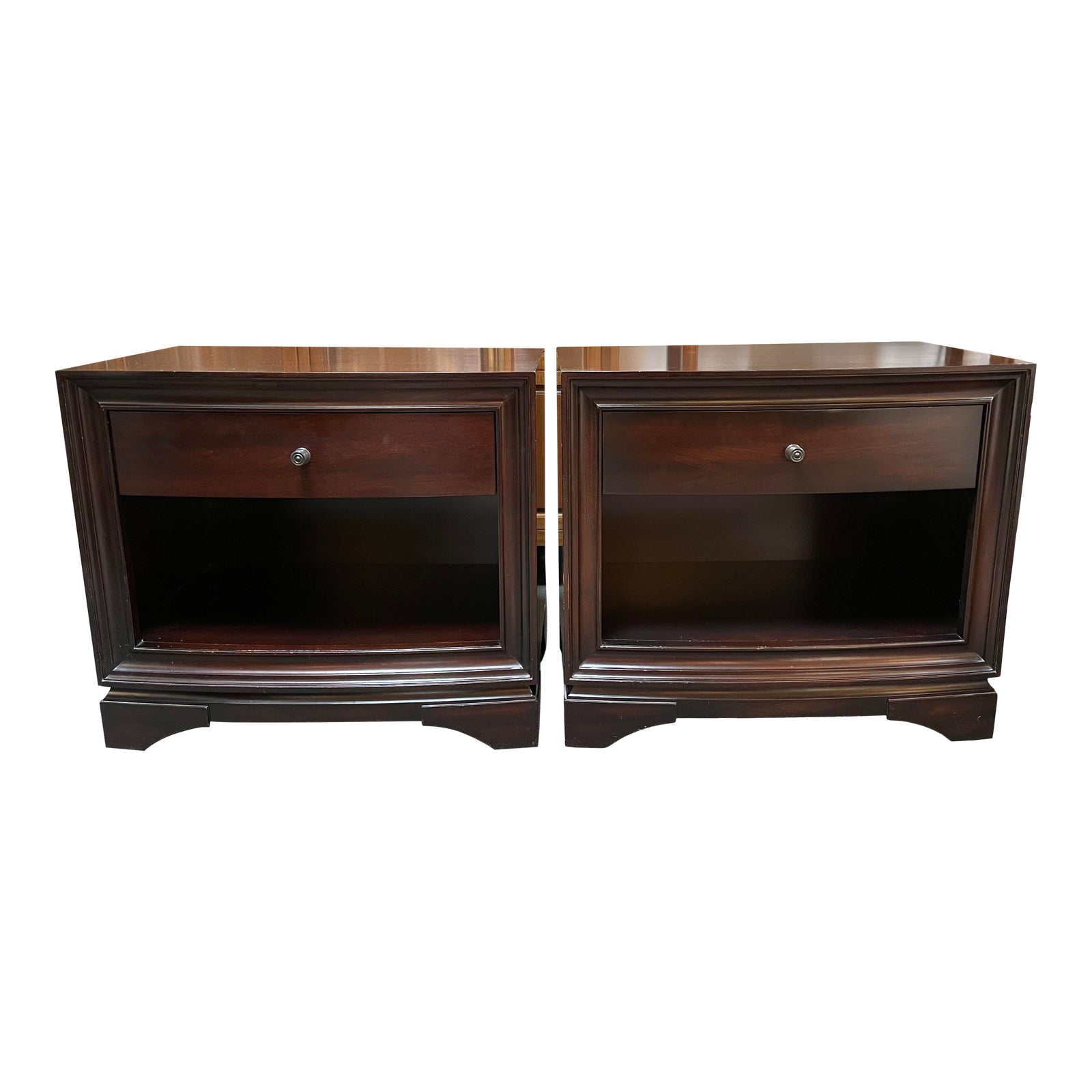 Restoration Hardware Portman Nightstands a Pair Design Plus Gallery