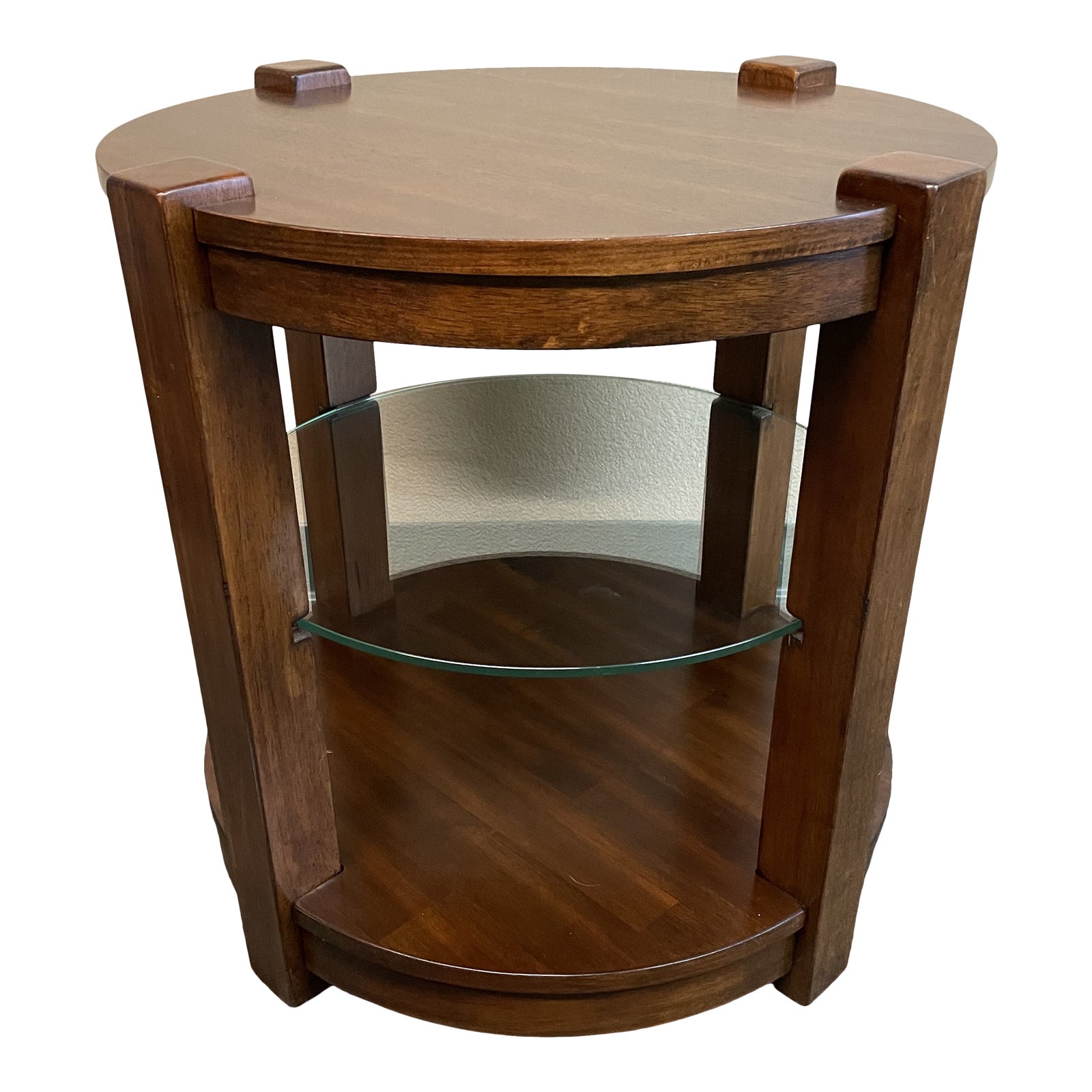 Contemporary Round Side Table - Design Plus Gallery