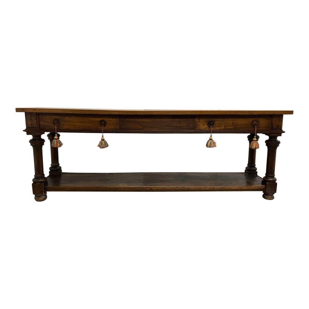 Early 20th Century Console Library Table | Design Plus Gallery