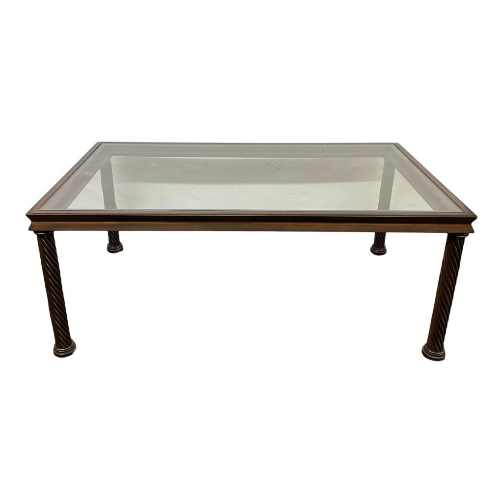 Kolkka Custom Spiral Column Coffee Table - Design Plus Gallery