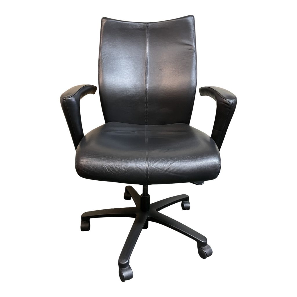 Stylex Swing Leather Office Chair. Original Price: $1,600 - Design Plus ...