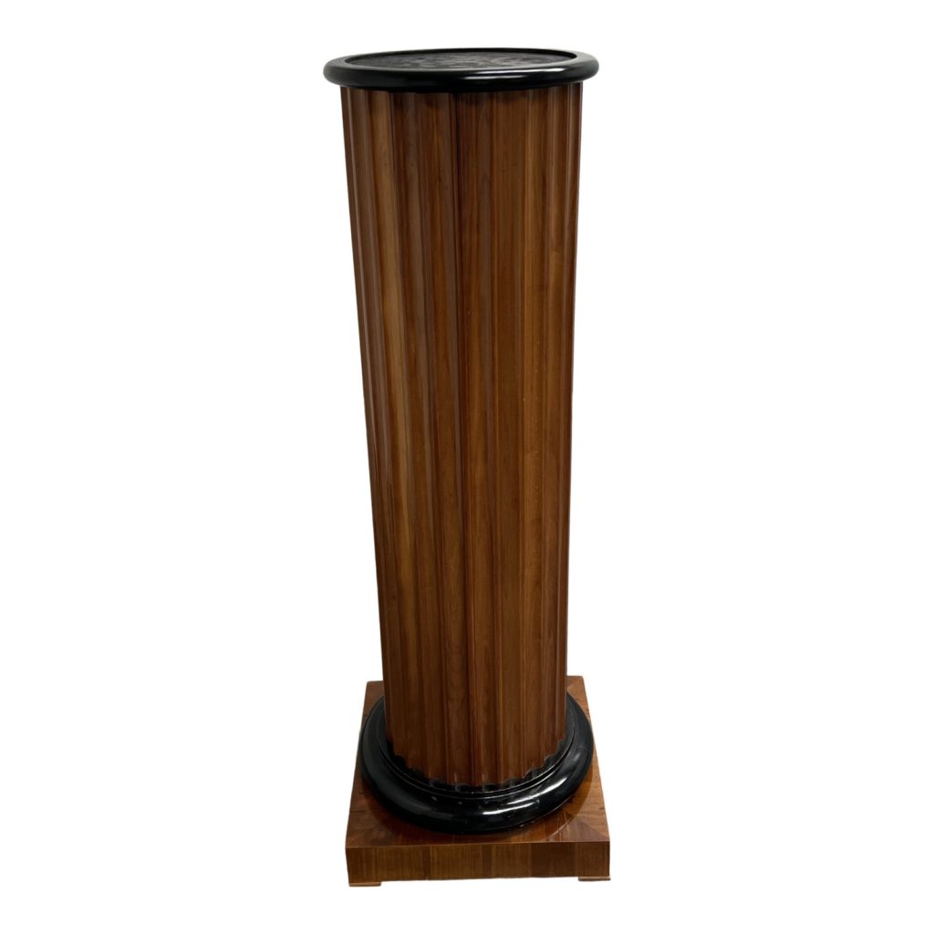 Custom Designed Traditional Classic Riveted Wooden Pedestal Column ...
