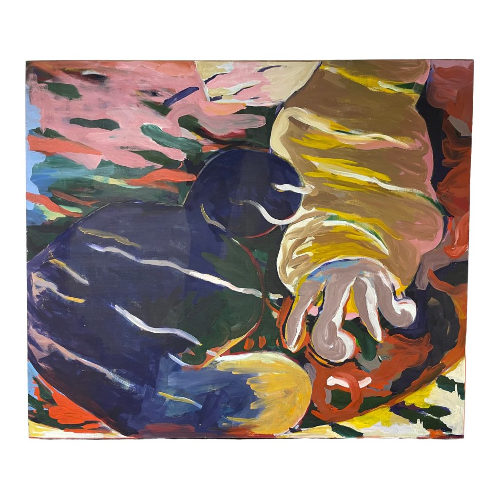 Original Multicolor Abstract Acrylic Painting | Design Plus Gallery