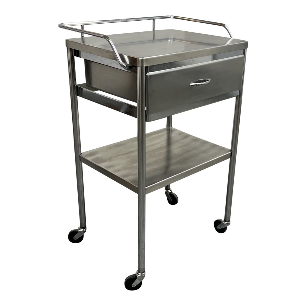 Industrial Style Medical Utility Table - Design Plus Gallery