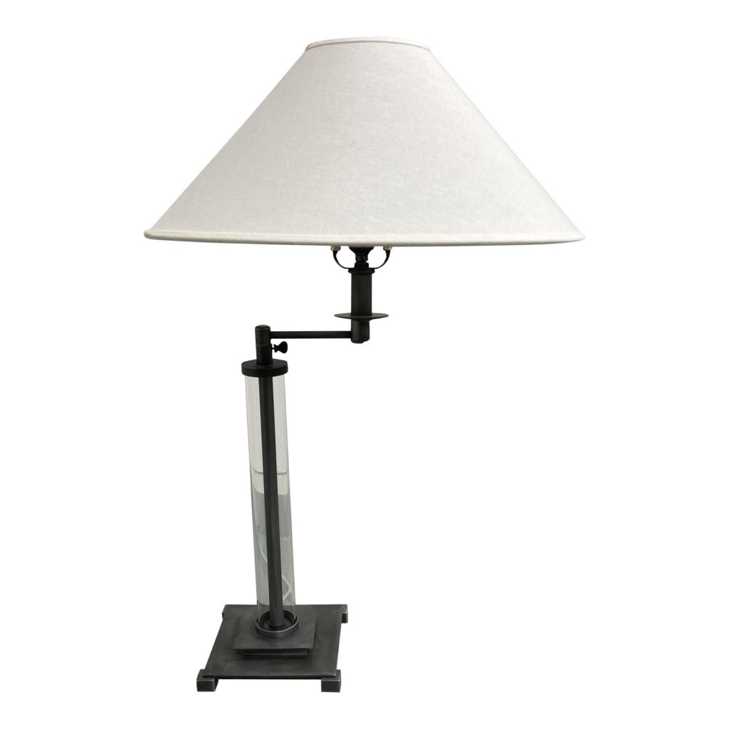 Restoration Hardware French Column Swing-Arm Table Lamp | Design Plus ...