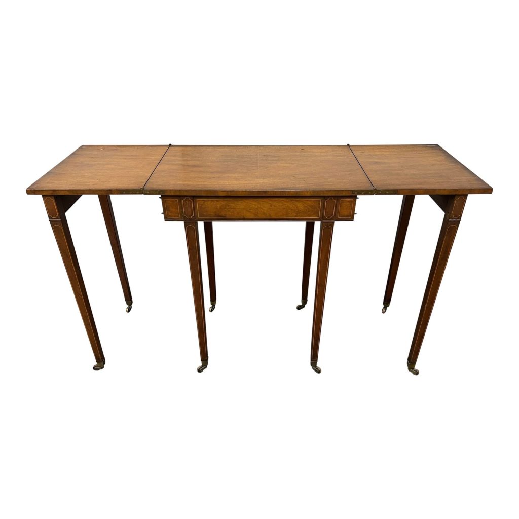 Kittinger Inlay + Castor Extension Table - Design Plus Gallery