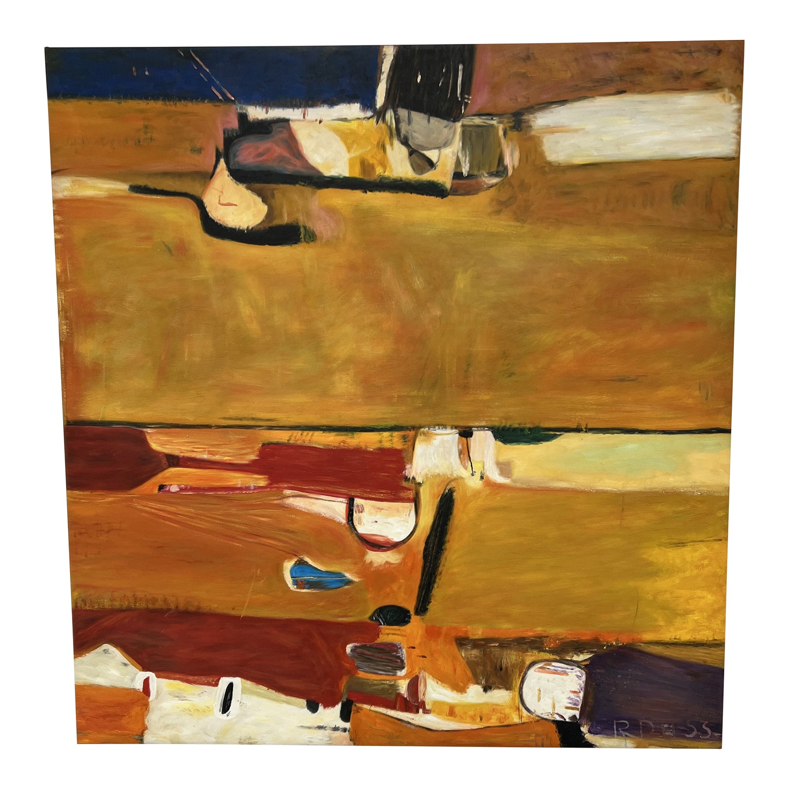 richard-diebenkorn-style-painting-a-day-at-the-race-5757 - Design Plus ...